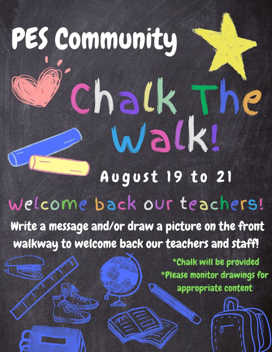 8/19-21 – Chalk the Walk – PES PTA